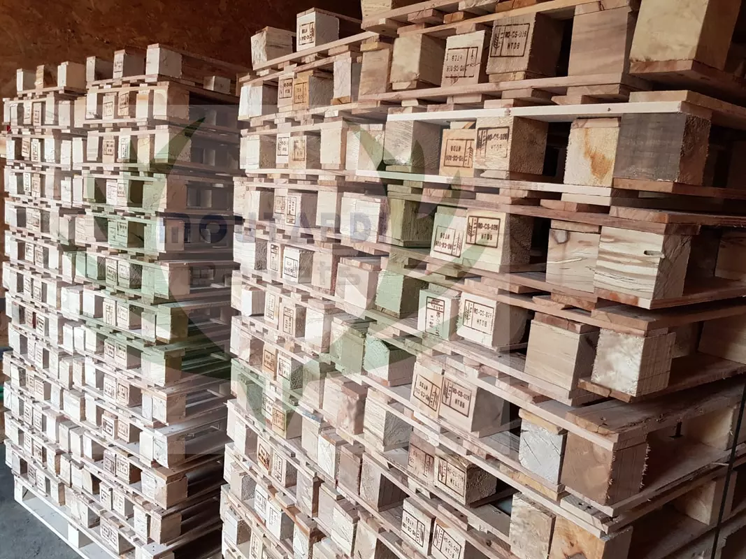 Palettes en bois 800x600 ou 600x800 - Moutardi SRL